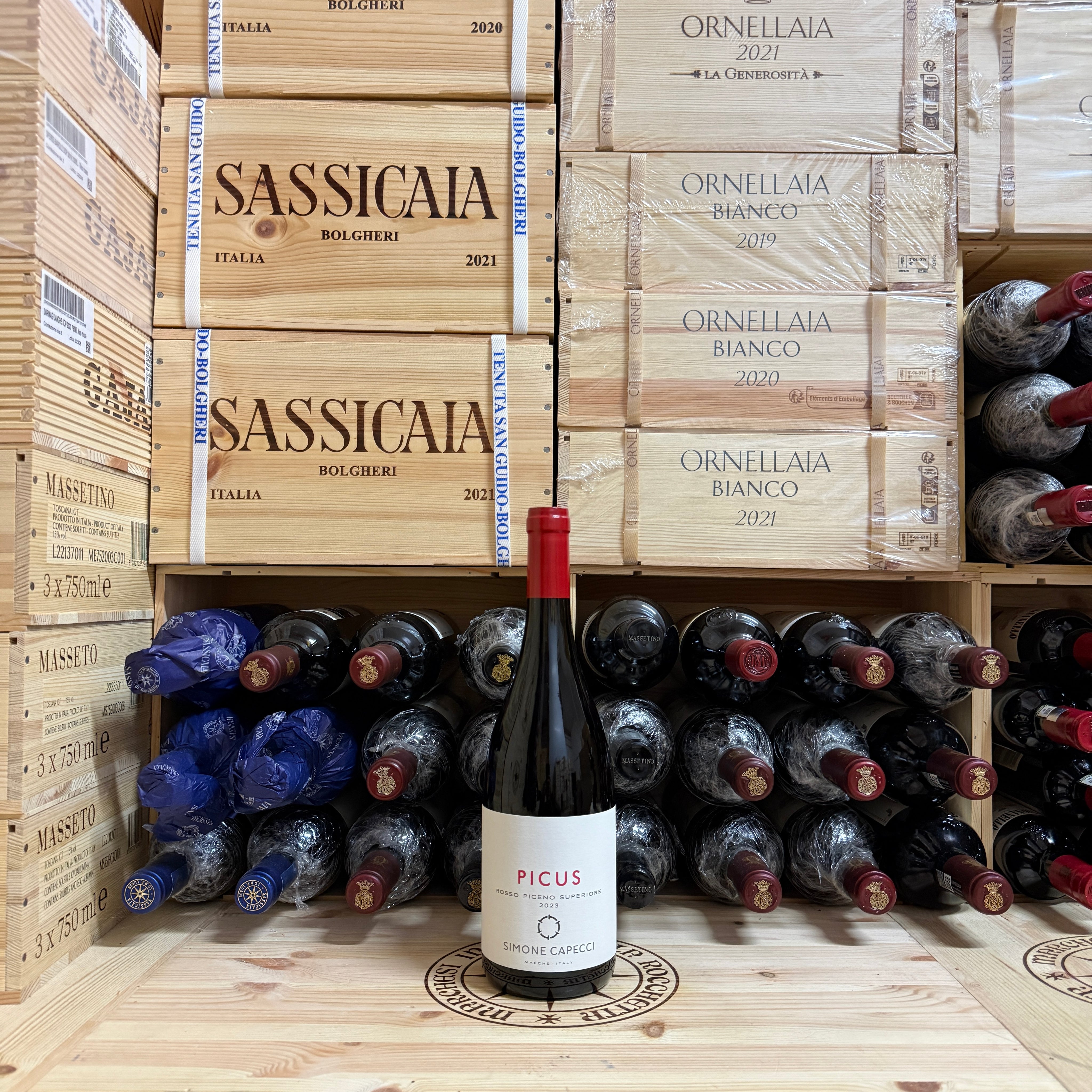 Simone Capecci Picus 2023 Rosso Piceno Superiore DOP - Caffetteria Stazione